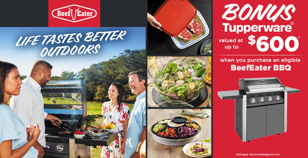 BeefEater Integrated 6 Burner BBQ and Hood - Brisbane Appliance Sales ...